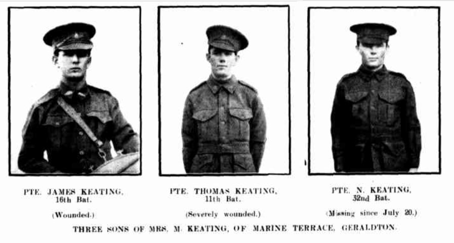 The Search for William Keating — Fromelles