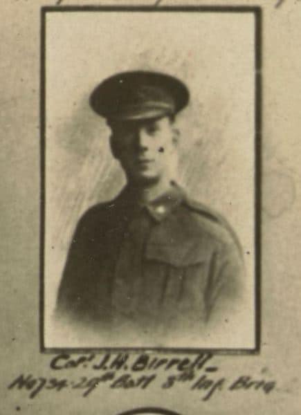 Remembering Joseph Birrell (29th Battalion) — Fromelles